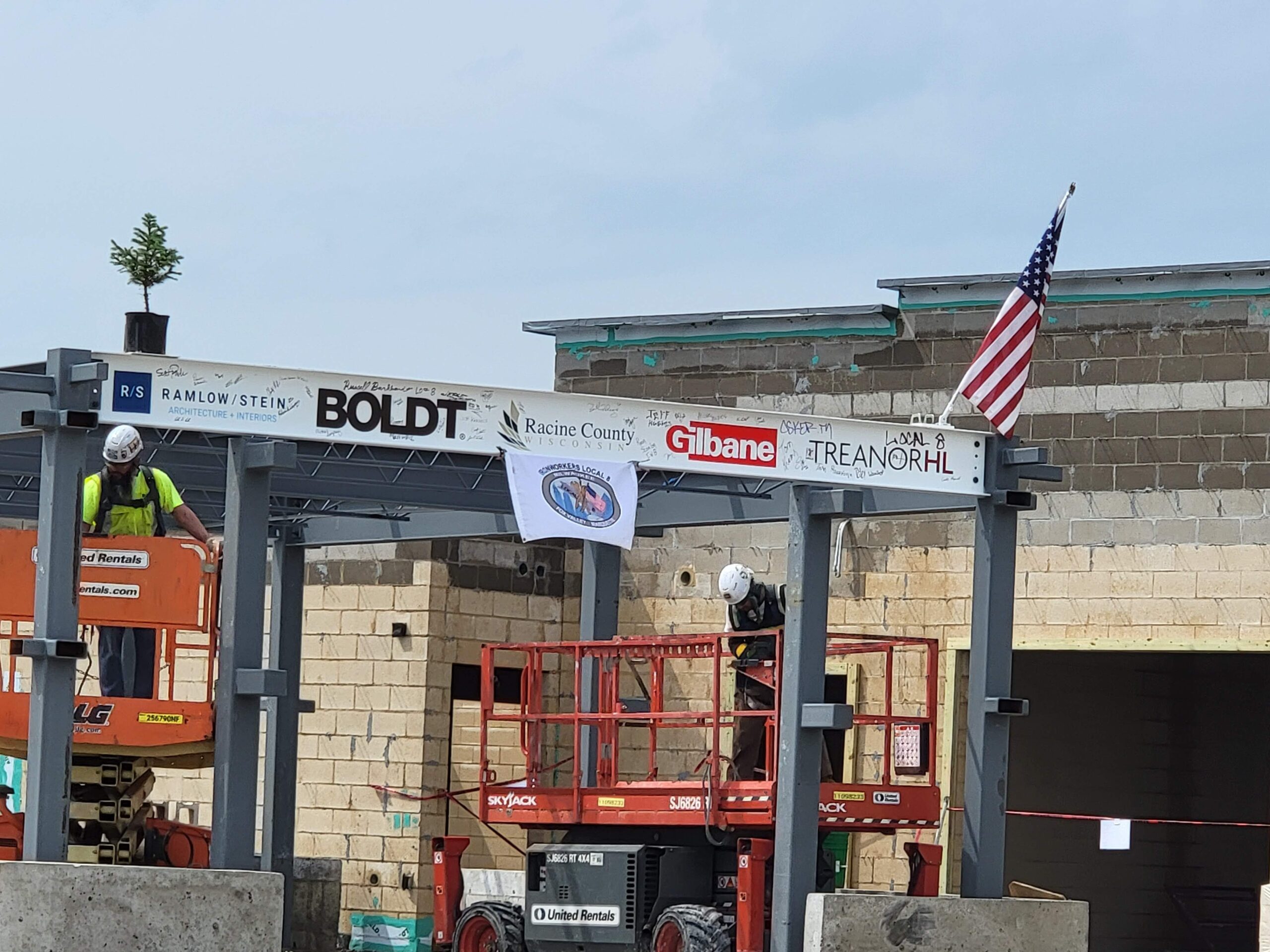 Racine County YDCC Topping Out Ceremony - IBC Engineering Services